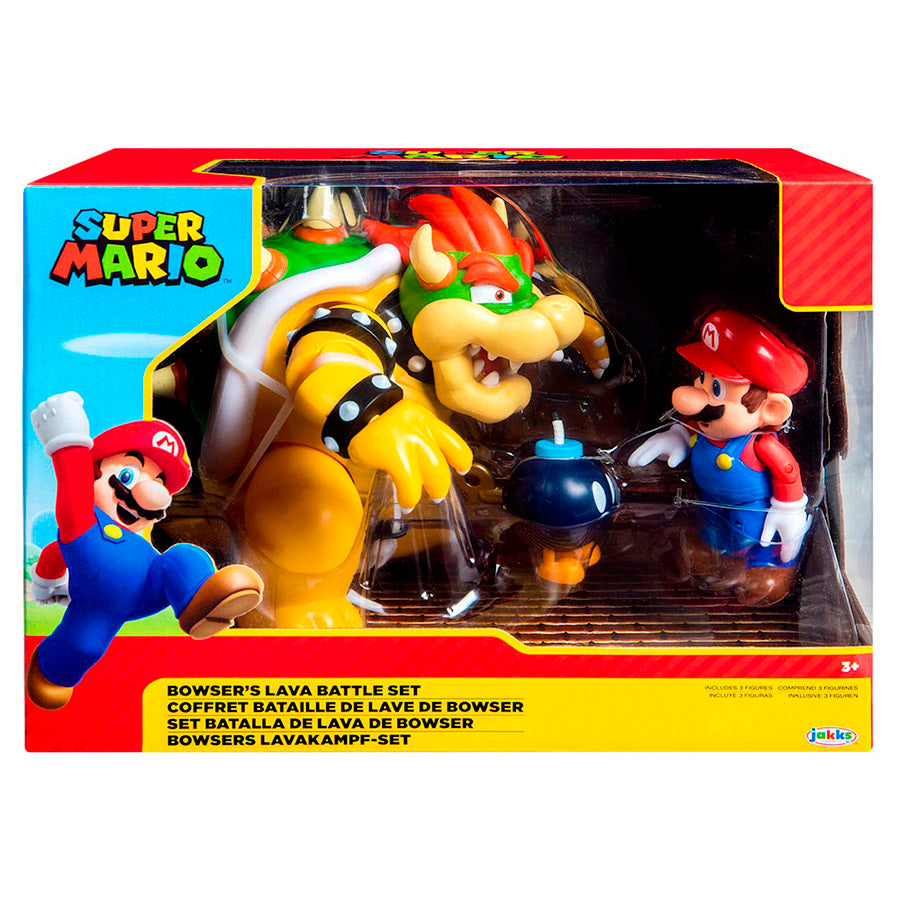 Set Batalla de Lava de Bowser – TiendaDeMario.com